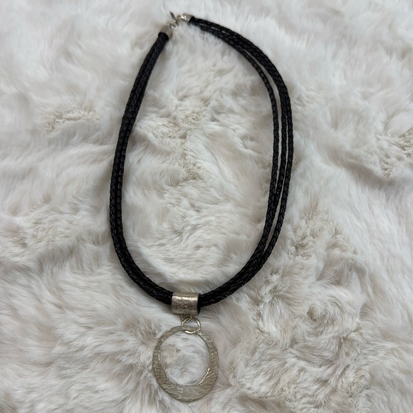 Silpada | Jewelry | Silpada Ss Multi Strand Braided Brown Leather ...